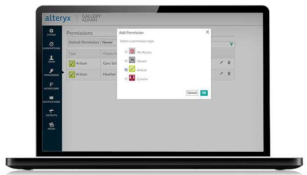 举个栗子！Alteryx 技巧（4）：教你设置 Alteryx Server 用户权限 -优阅达大数据生态